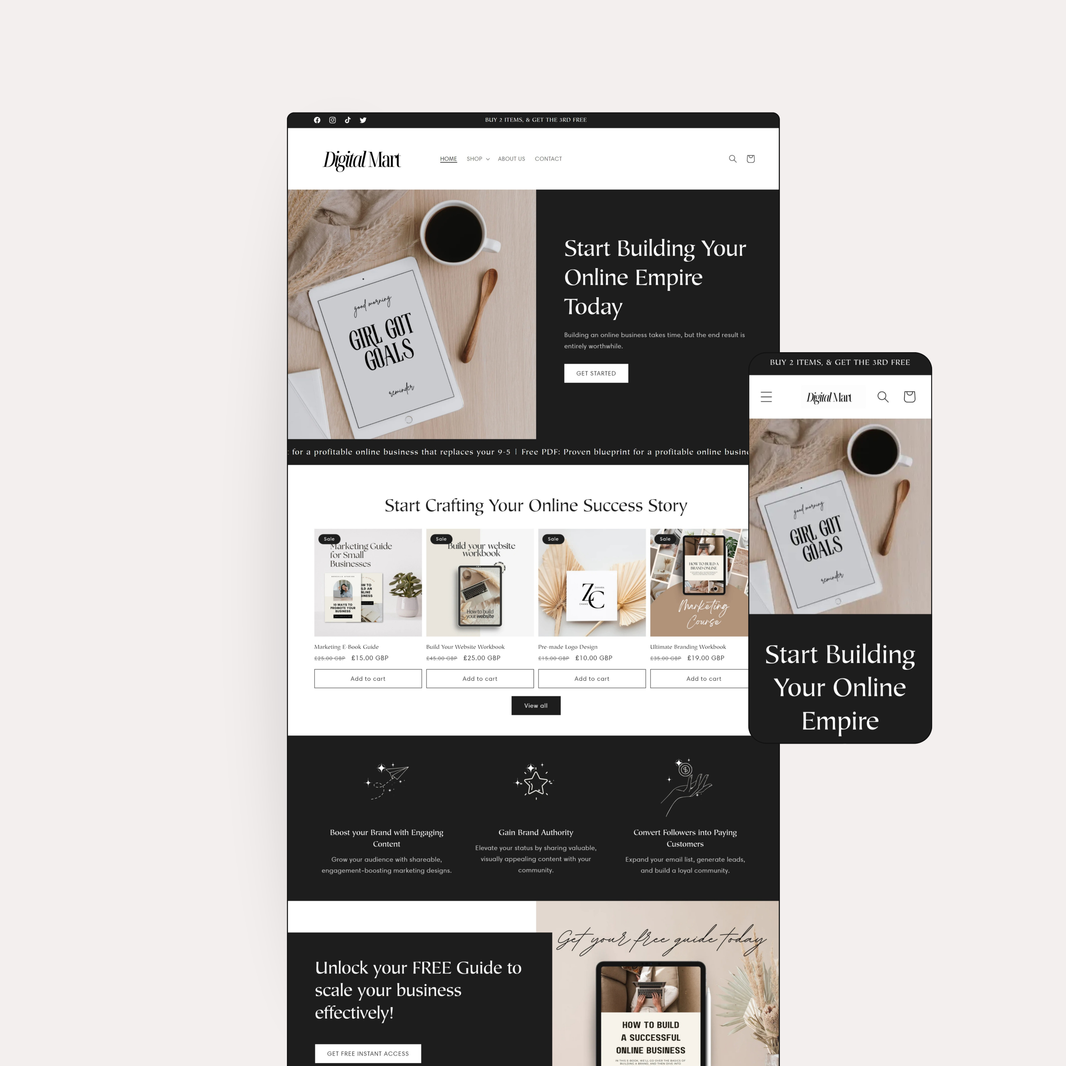 Shopify Themes Premium and Templates for High-Conversion Online Stores ...
